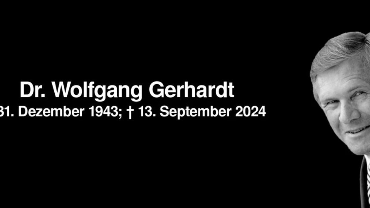 DR. WISSING: FDP Rheinland-Pfalz trauert um Dr. Wolfgang Gerhardt | FDP ...